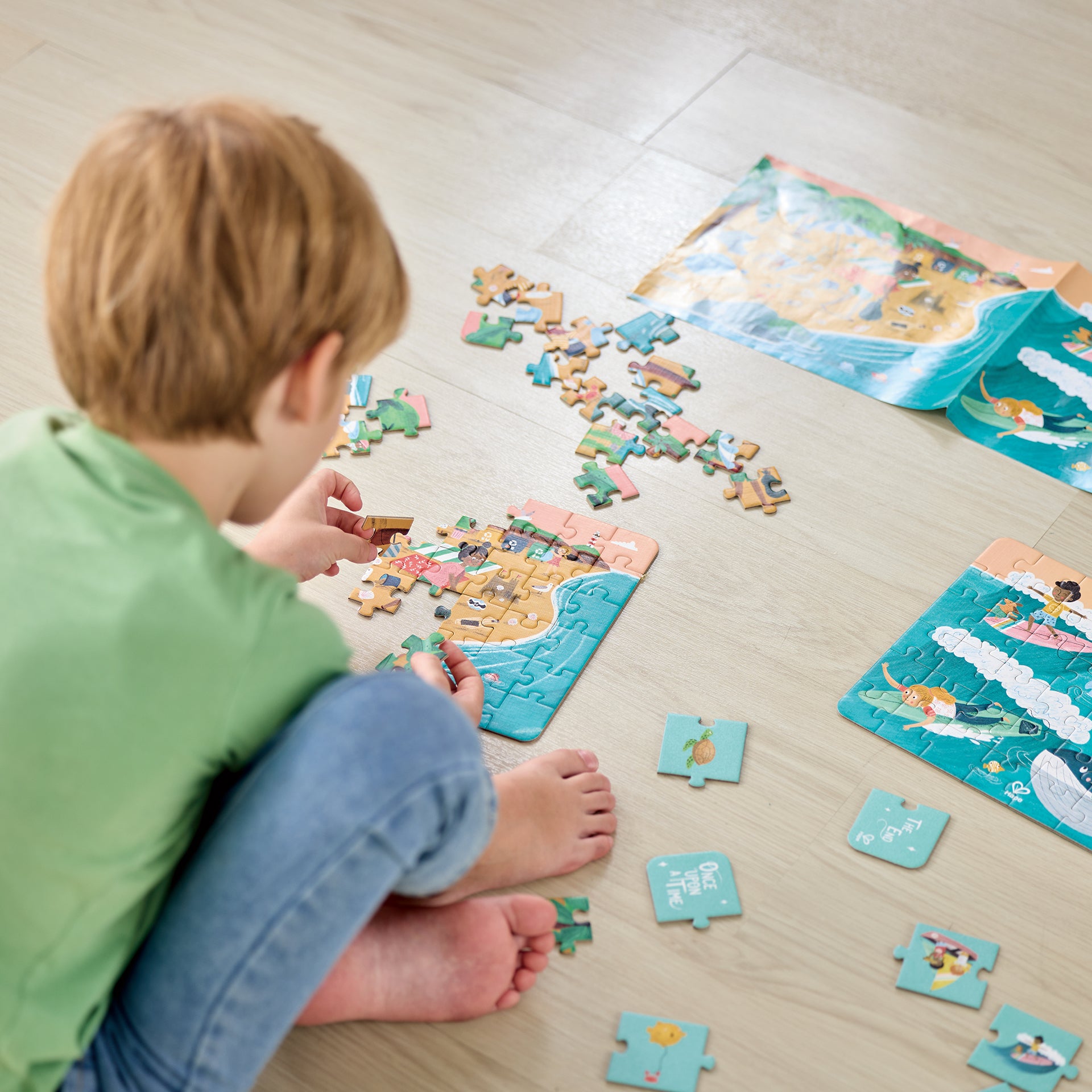Hape Ocean Friends Puzzle | 3-in-1 – Hape Toys