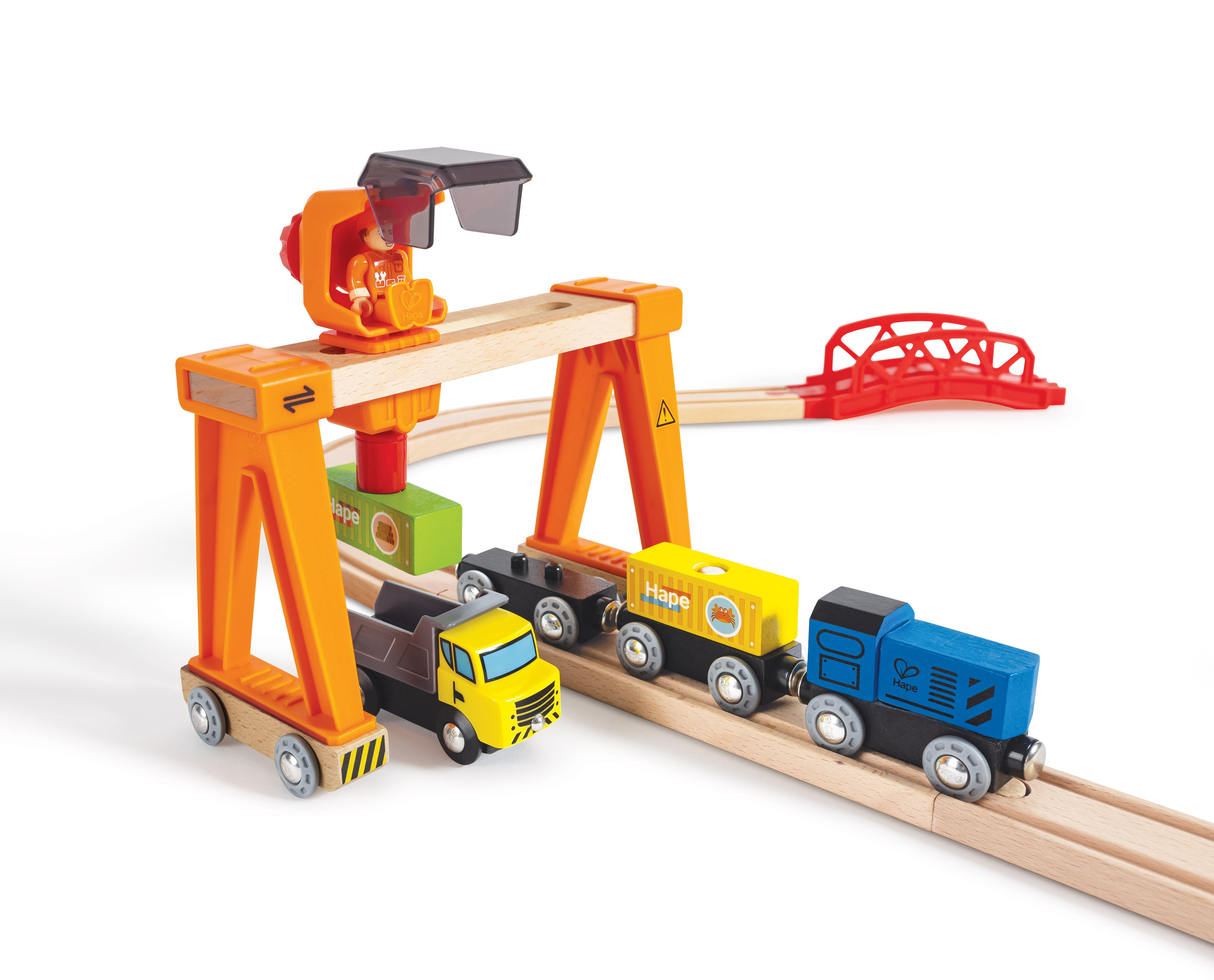 Hape Lift and Load Harbor Set – Hape Toys