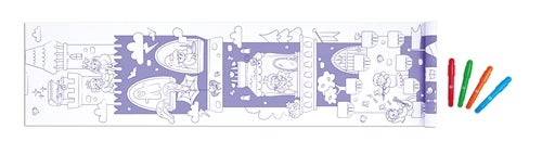 Hape Drawing Paper Roll Fantasy Castle Vertical – Hape Toys