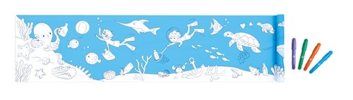 Hape Drawing Paper Roll Underwater Horizontal – Hape Toys