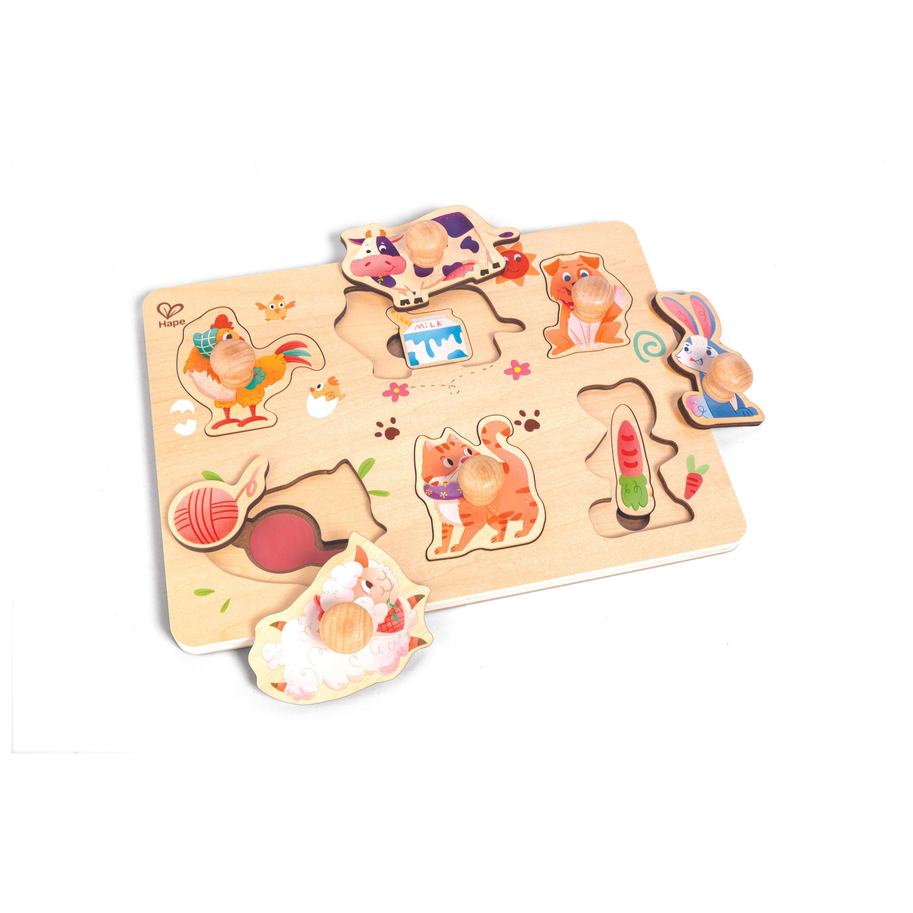 Hape Farmyard Layer Puzzle – Hape Toys