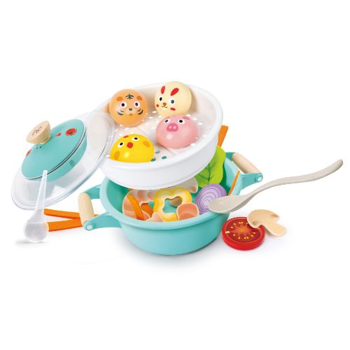 Hape Little Chef Cooking & Steam Playset Plus – Hape Toys