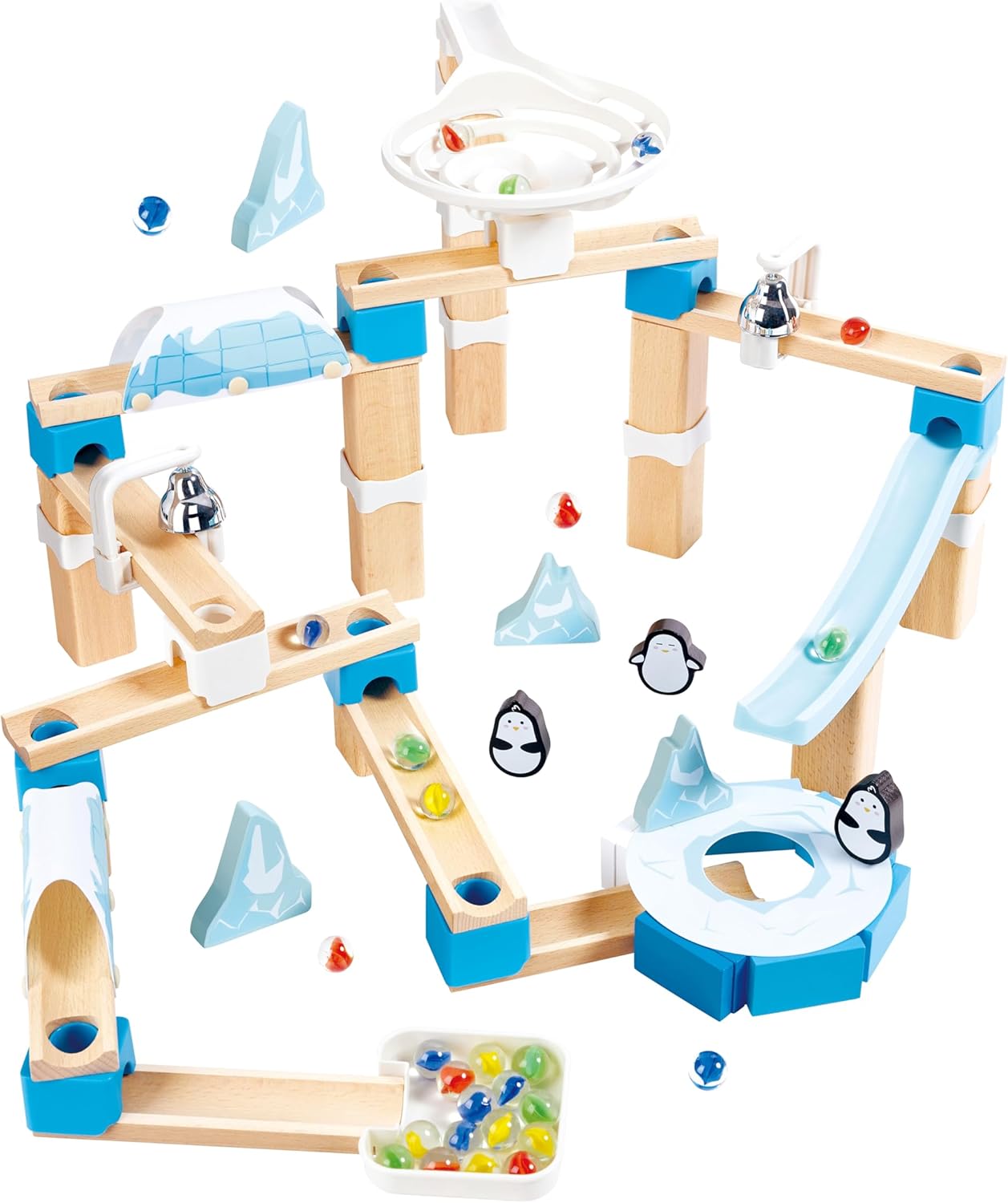 Hape Penguin Playground Marble Run – Hape Toys