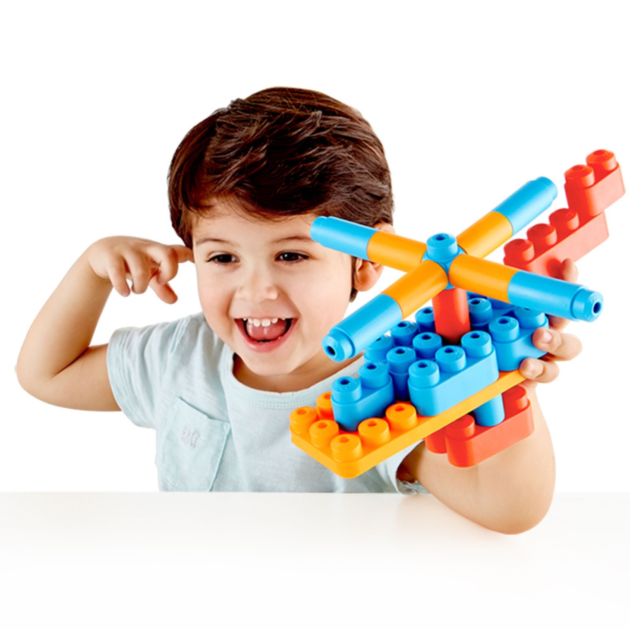 PolyM Square Bucket Set 158 – Hape Toys