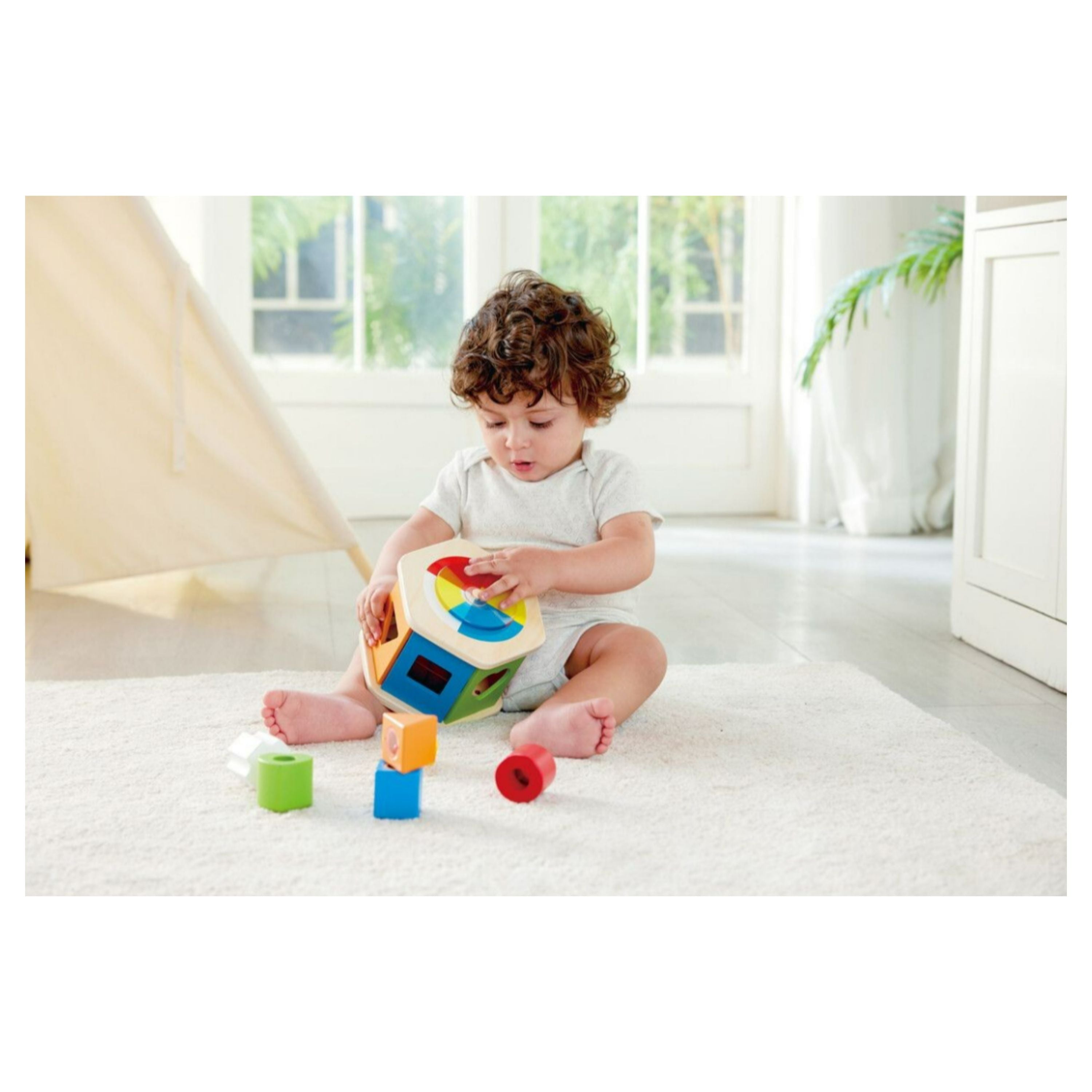 Color Matching & Shape Sorting Box – Hape Toys