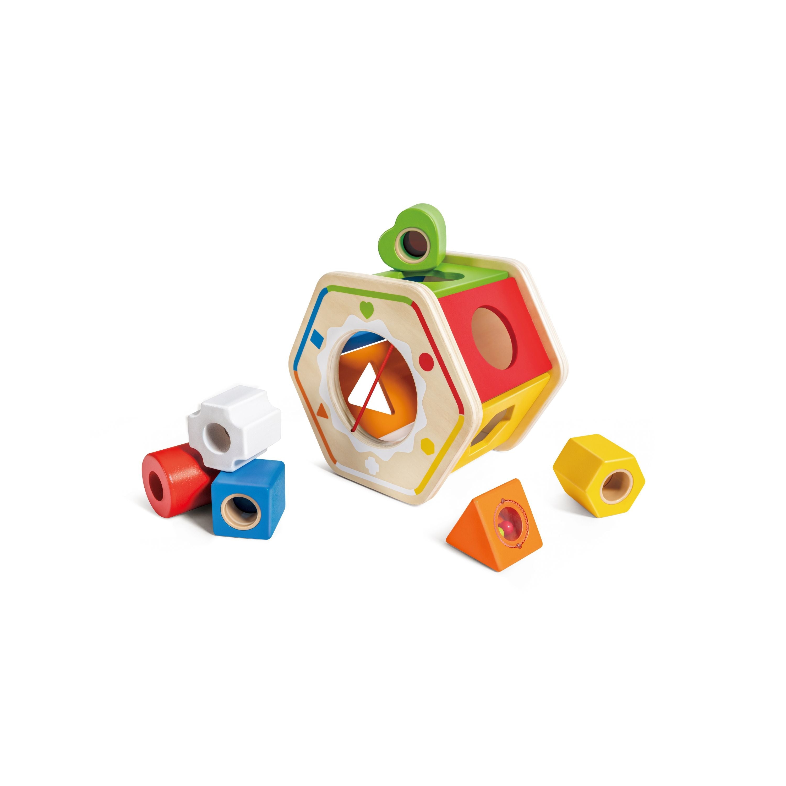 Color Matching & Shape Sorting Box – Hape Toys