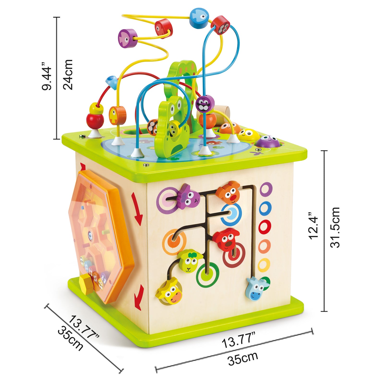 Country Critters Play Cube Hape Toys