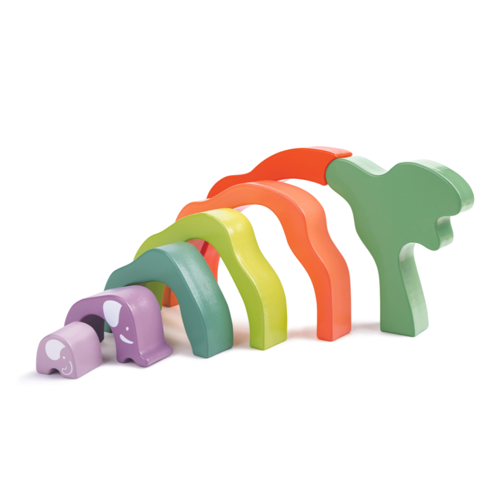 Hape Safari Elephant Stacking Blocks – Hape Toys