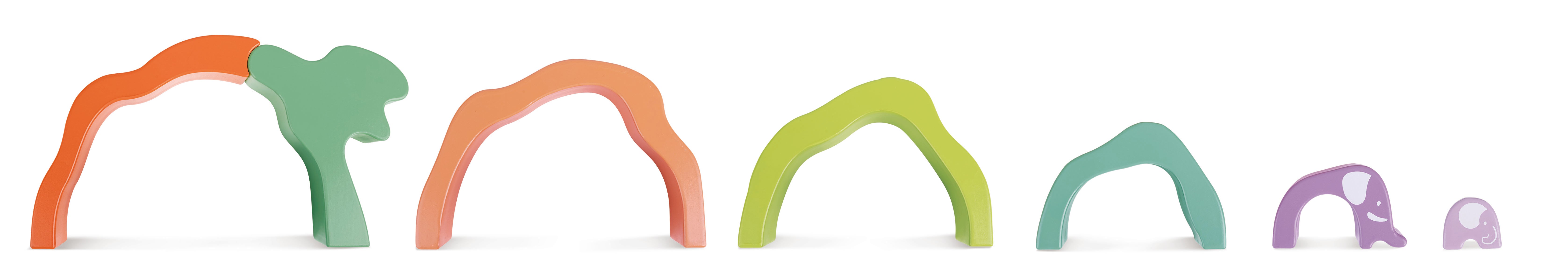 Hape Safari Elephant Stacking Blocks – Hape Toys