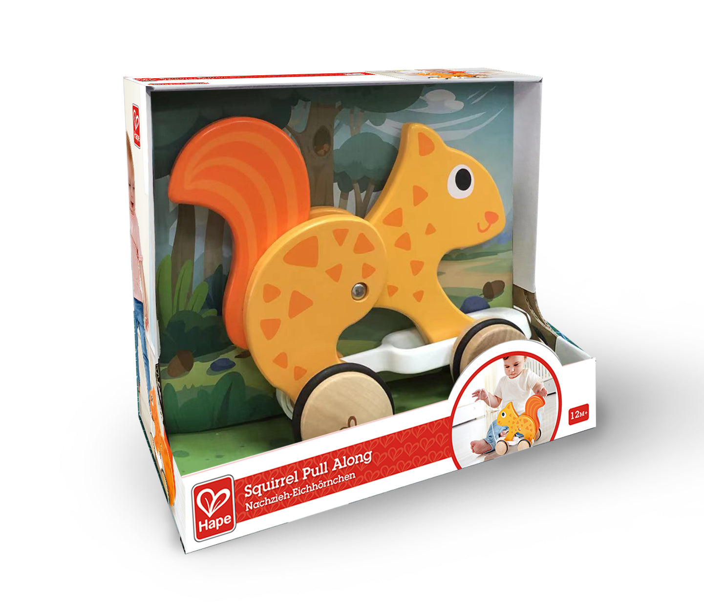 Hape Pull Along Squirrel – Hape Toys