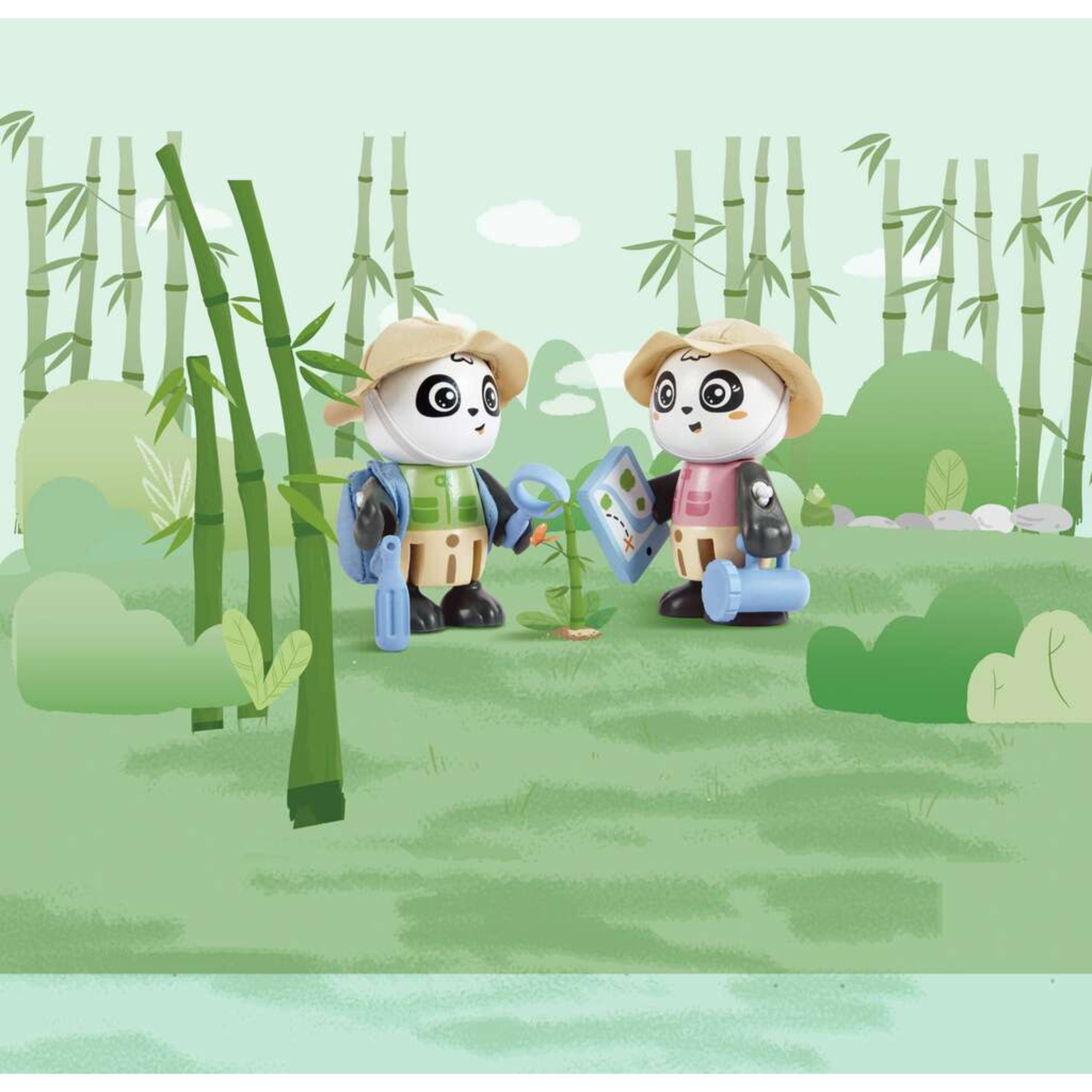 Green Planet Explorers Sam & Pam – Hape Toys
