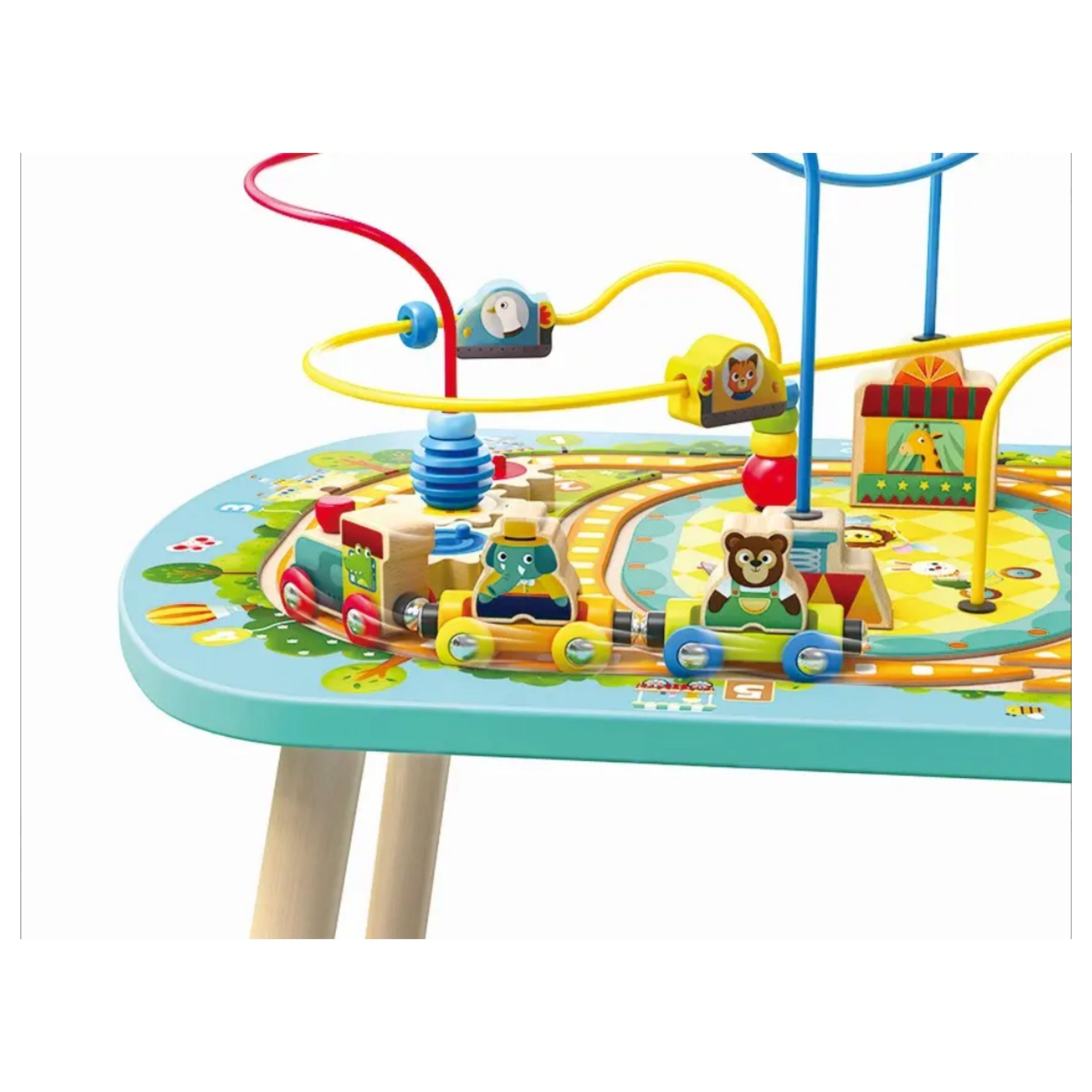 Twisting Railway Maze Table – Hape Toys