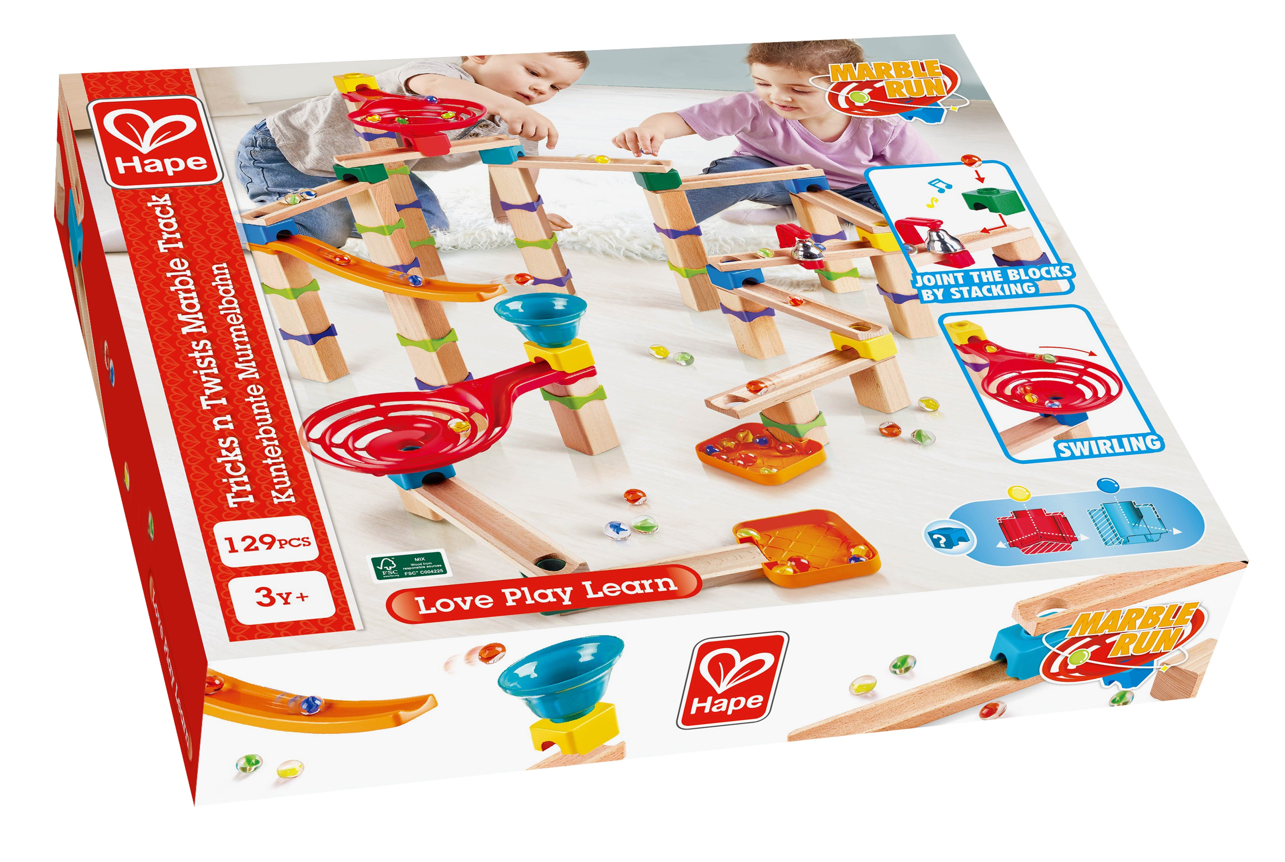 Hape Marble Cascade Block Set – Hape Toys