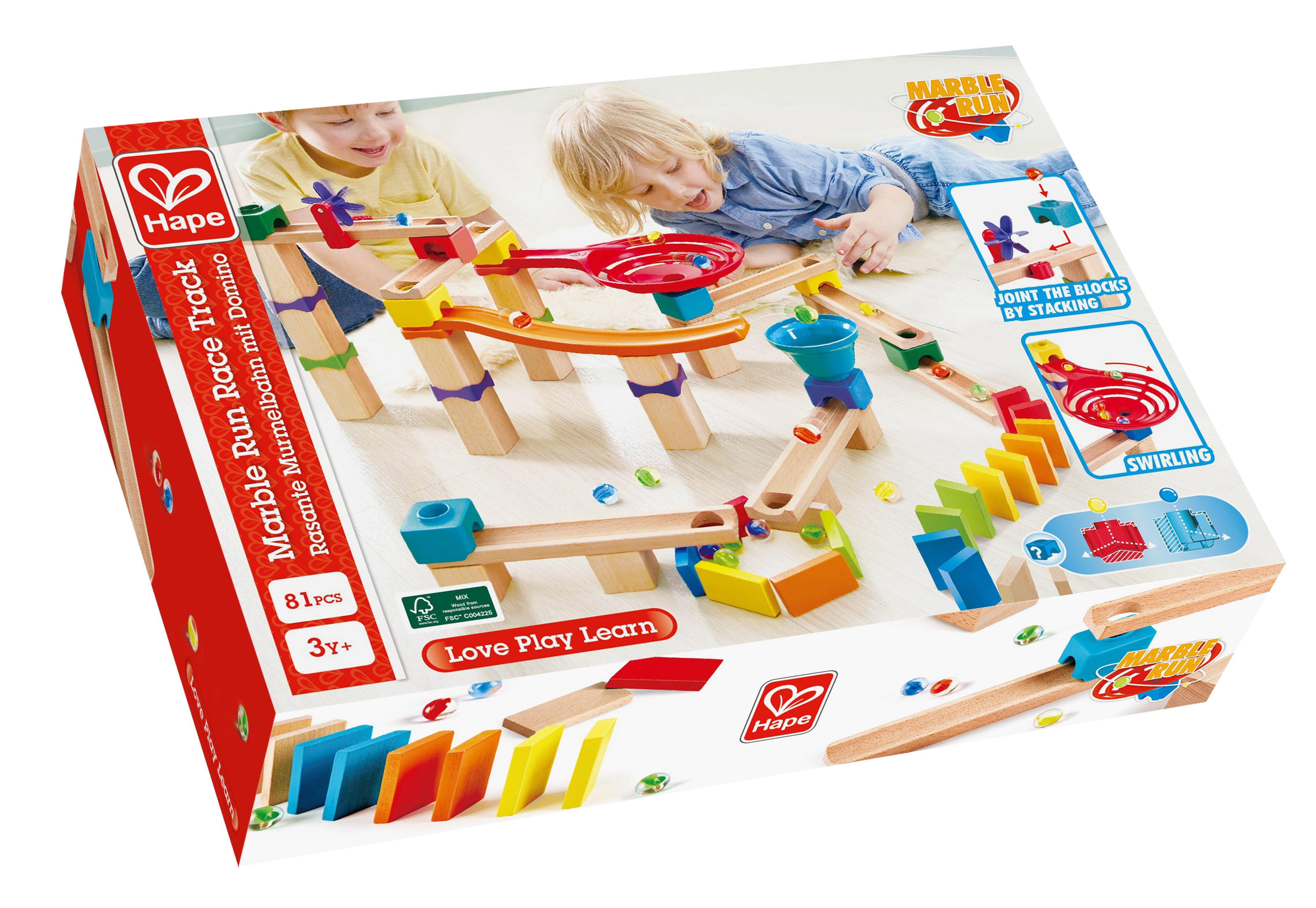 Hape Marble Rally Block Set – Hape Toys